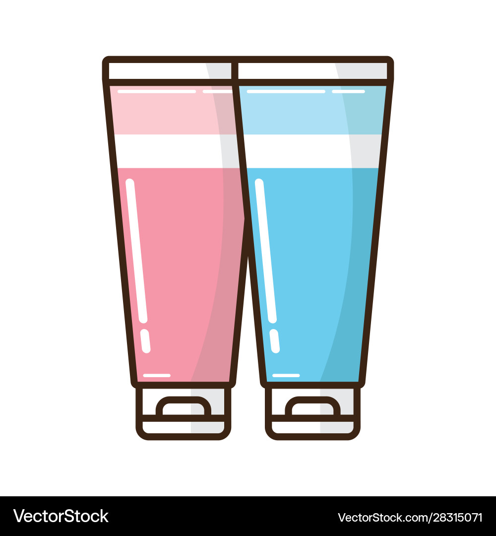 Facial foam Royalty Free Vector Image - VectorStock