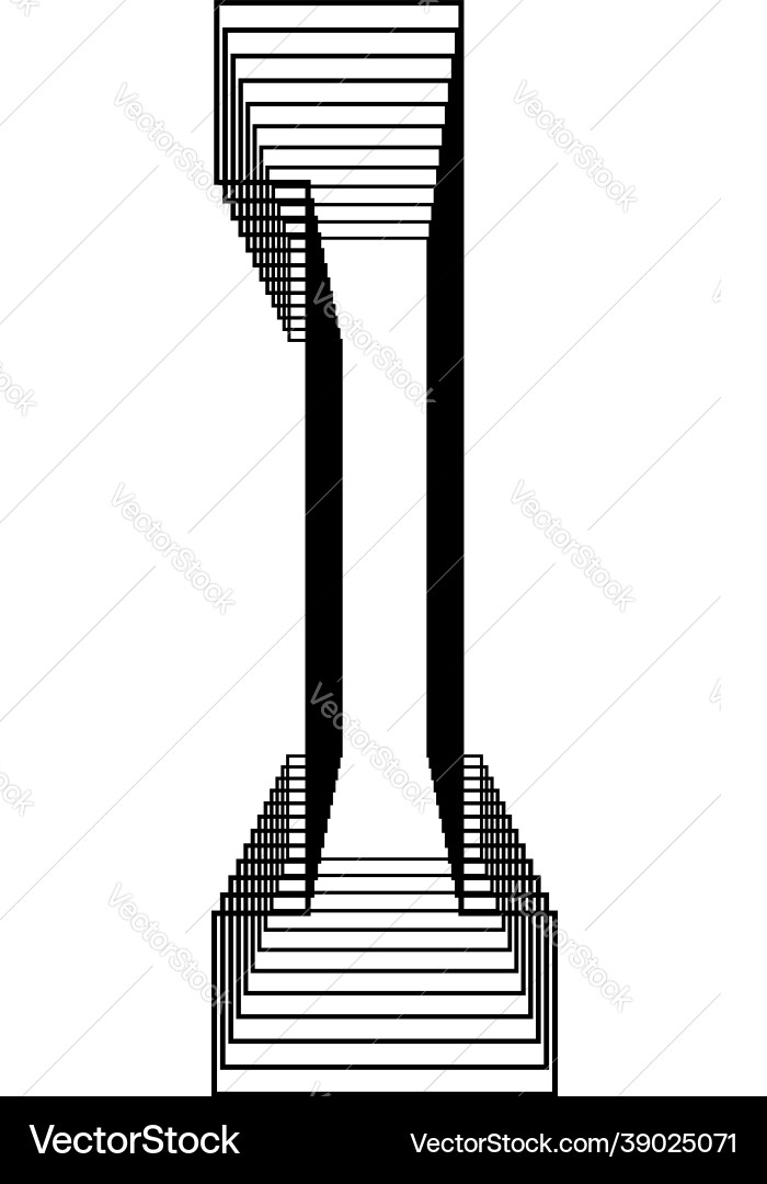 Letter l line logo icon design Royalty Free Vector Image