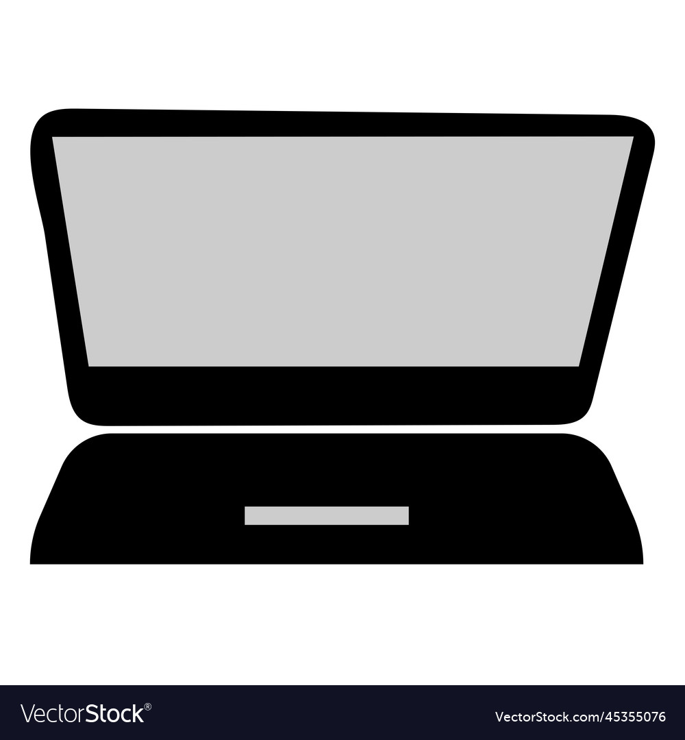 Laptop icon Royalty Free Vector Image - VectorStock