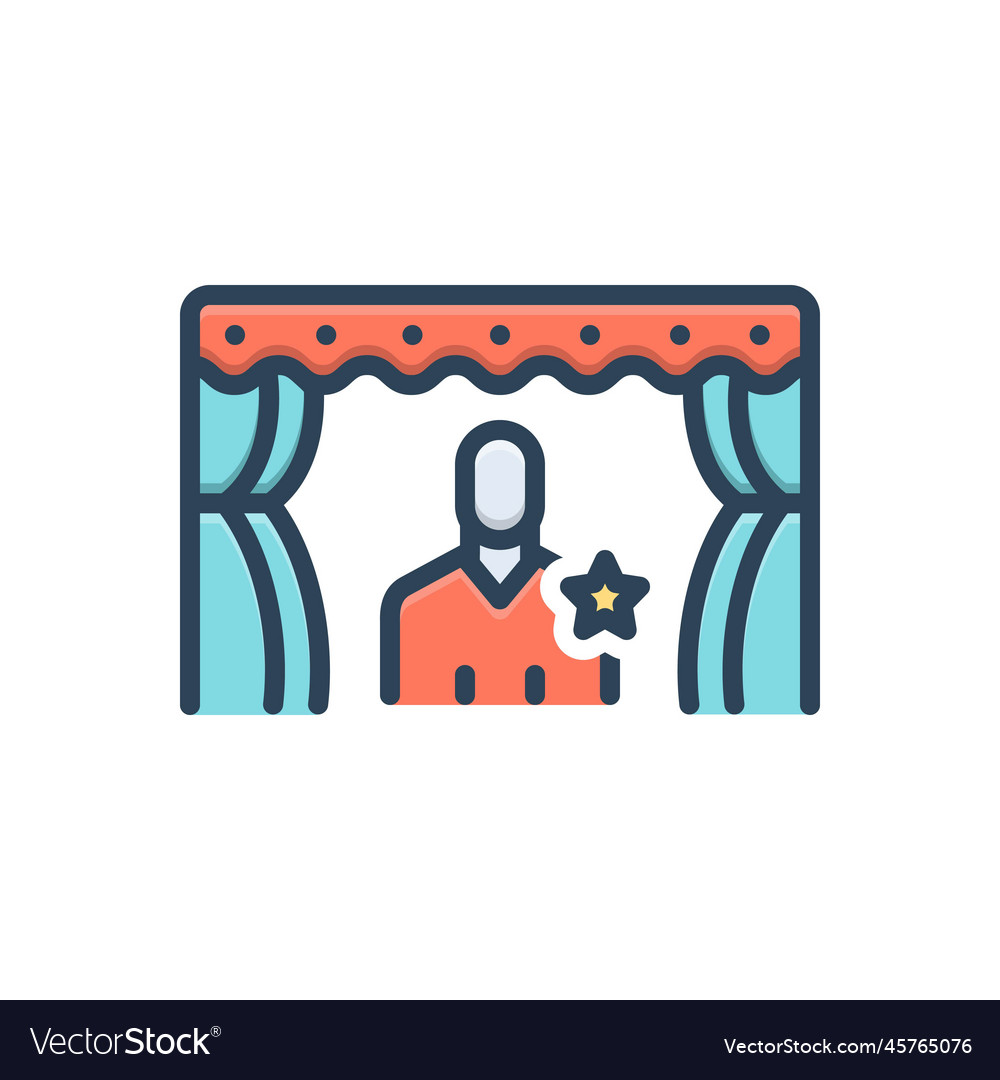 Starring Royalty Free Vector Image - VectorStock Starring Royalty Free Vector Image - VectorStock