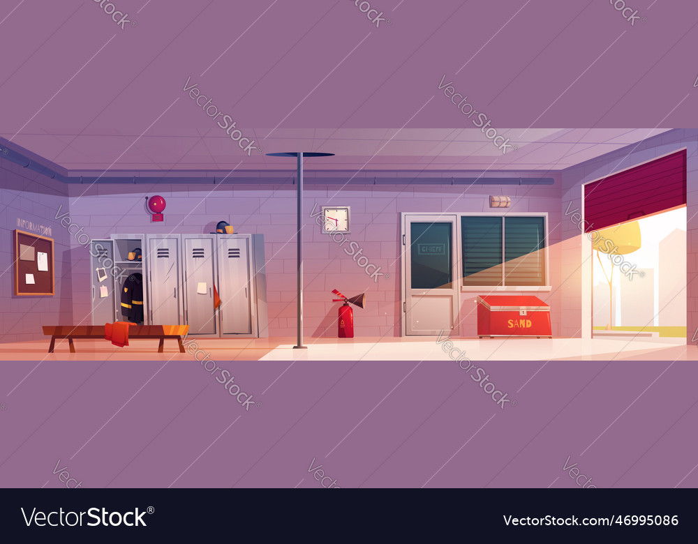 Cartoon School On Fire