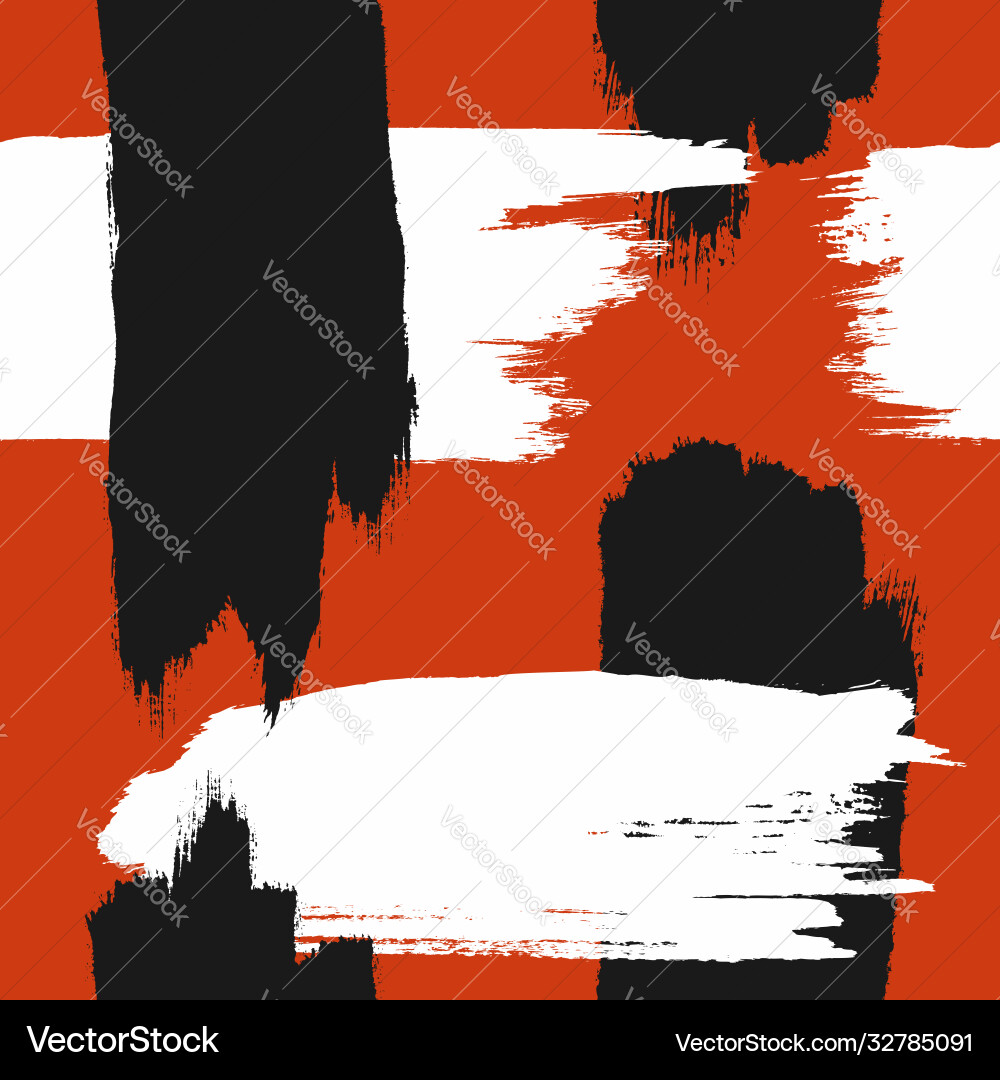 Abstract watercolor seamless pattern grunge paint Vector Image