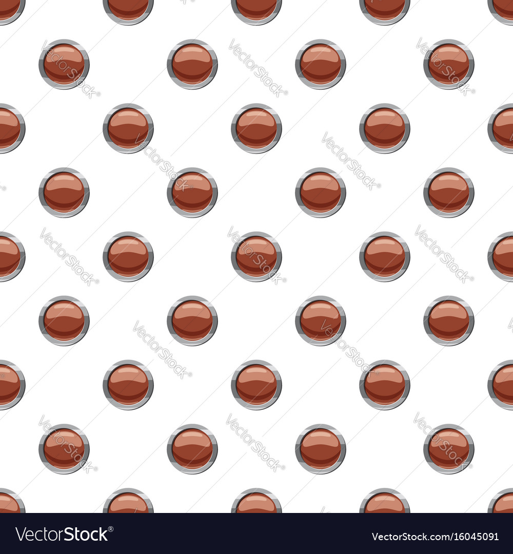 Brown button pattern Royalty Free Vector Image