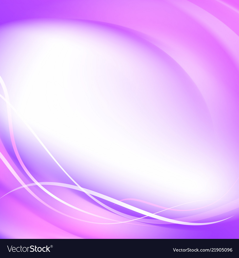 Abstract smooth violet lines Royalty Free Vector Image