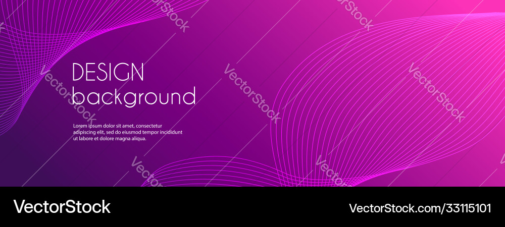 Minimal abstract long banner template for social Vector Image