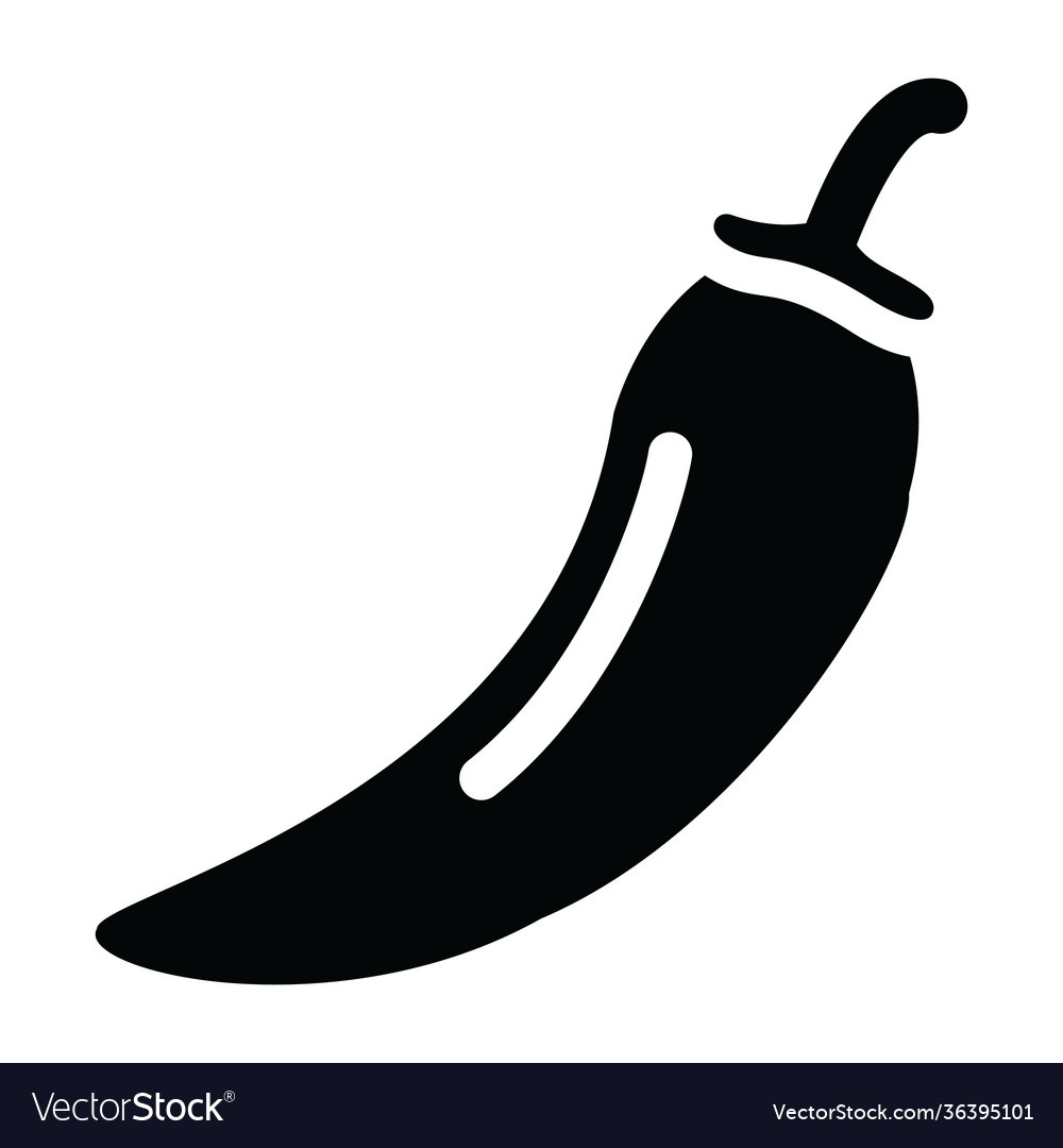 Red chilli Royalty Free Vector Image - VectorStock