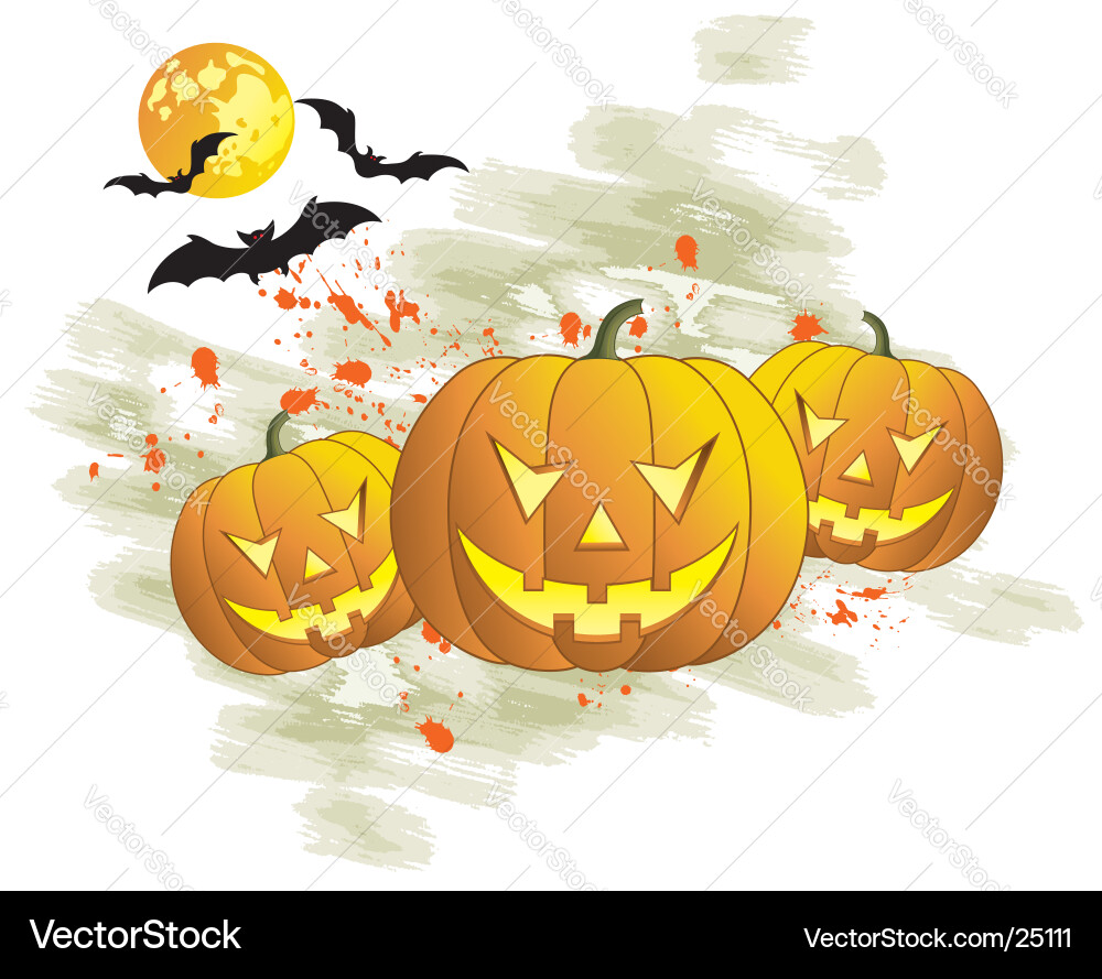 Background halloween Royalty Free Vector Image