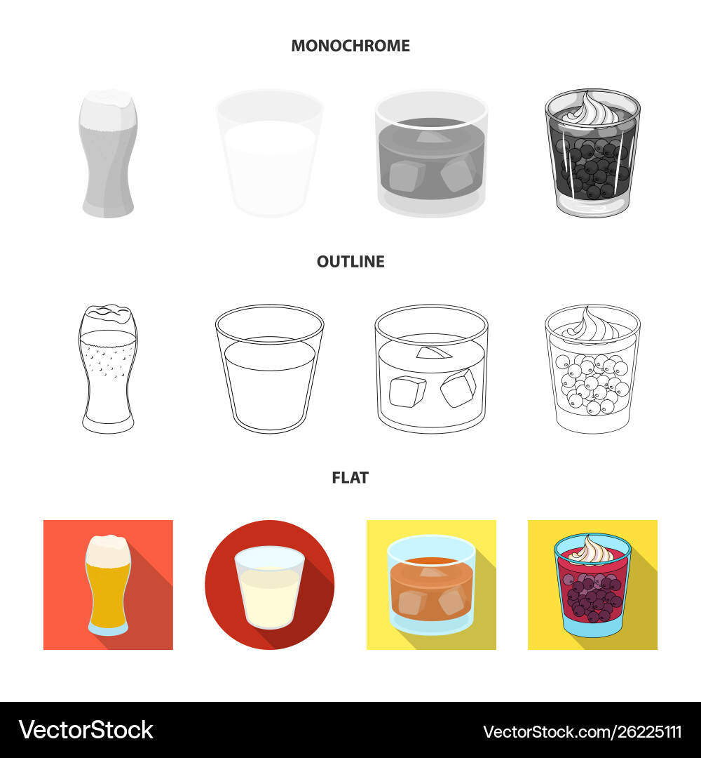 Glass and transparent logo Royalty Free Vector Image