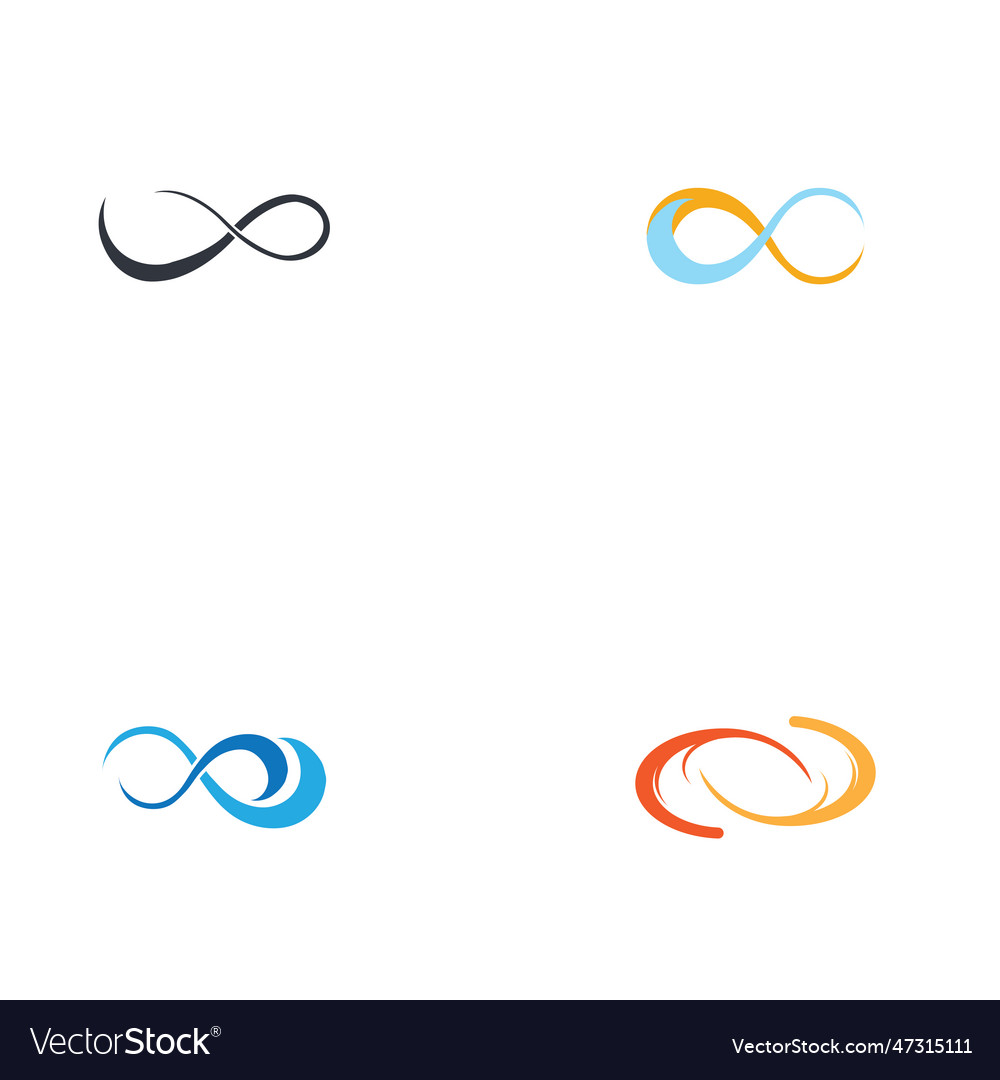 Infinity design Royalty Free Vector Image - VectorStock