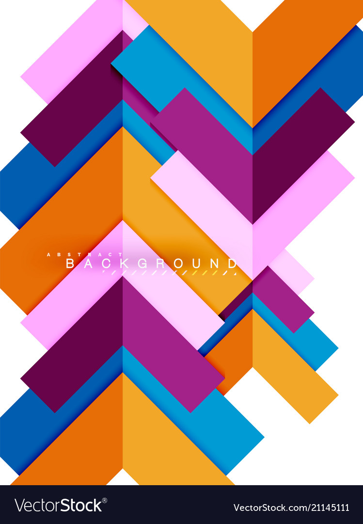 Multicolored abstract geometric shapes geometry Vector Image Multicolored abstract geometric shapes geometry Vector Image