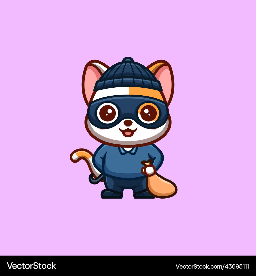 Cat Burglar Clipart