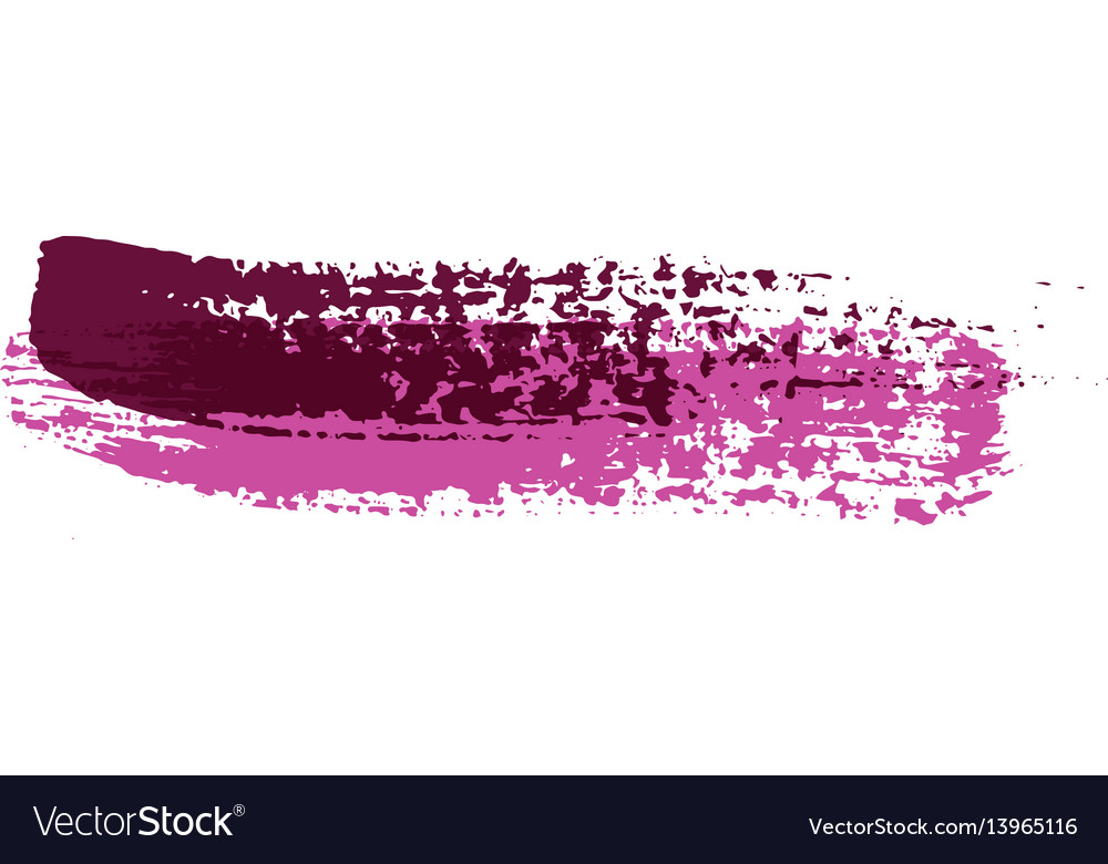 Grunge brush strokes colorful brush Royalty Free Vector