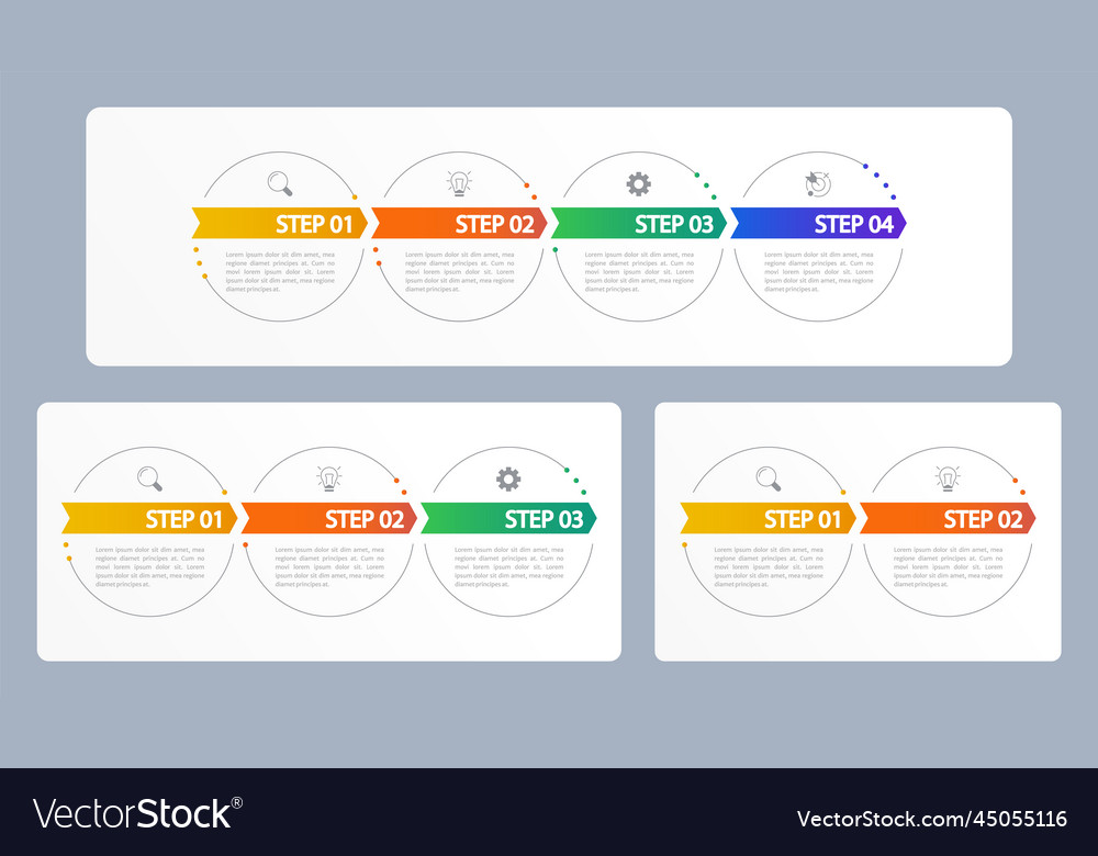 Performance measures infographic chart design Vector Image