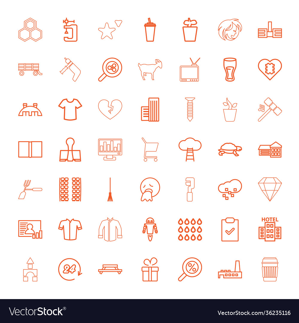 Set icons Royalty Free Vector Image - VectorStock