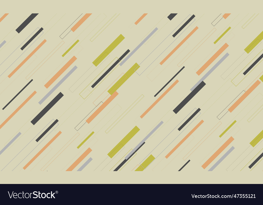 Abstract dash lines diagonal pattern on white Vector Image