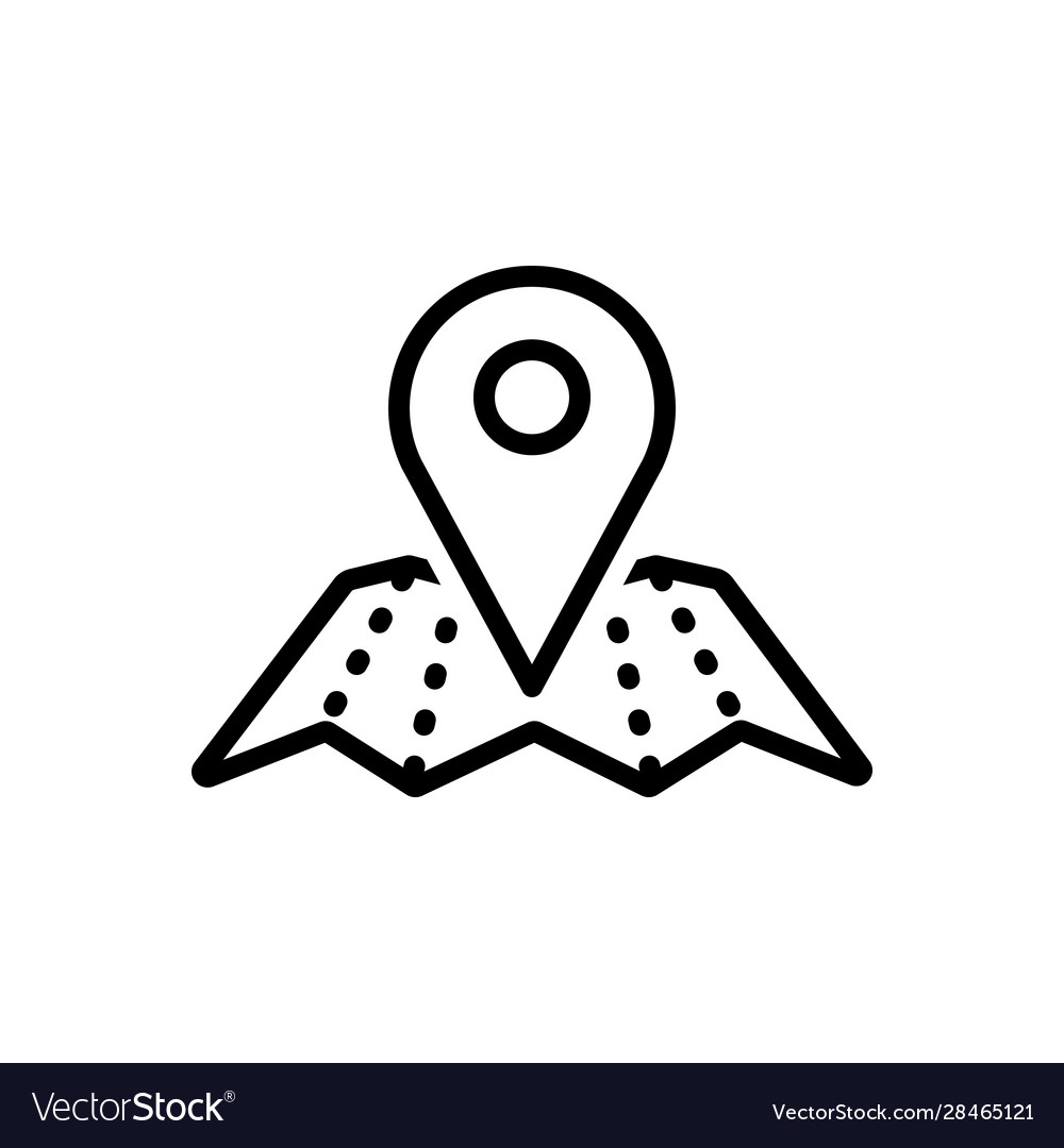 Map location Royalty Free Vector Image - VectorStock