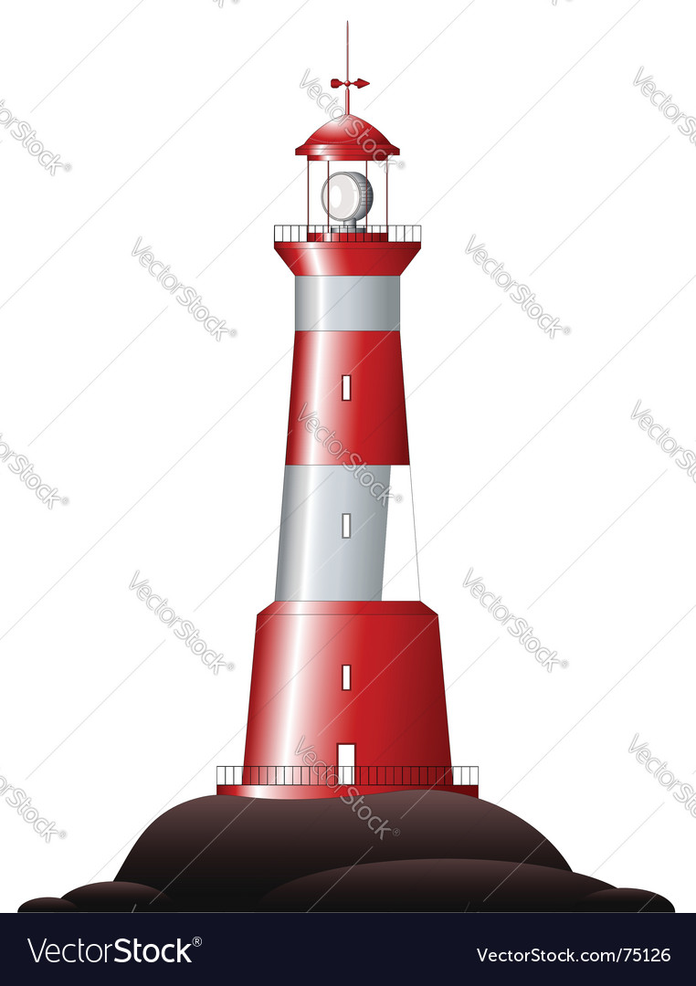 Lighthouse Royalty Free Vector Image - VectorStock