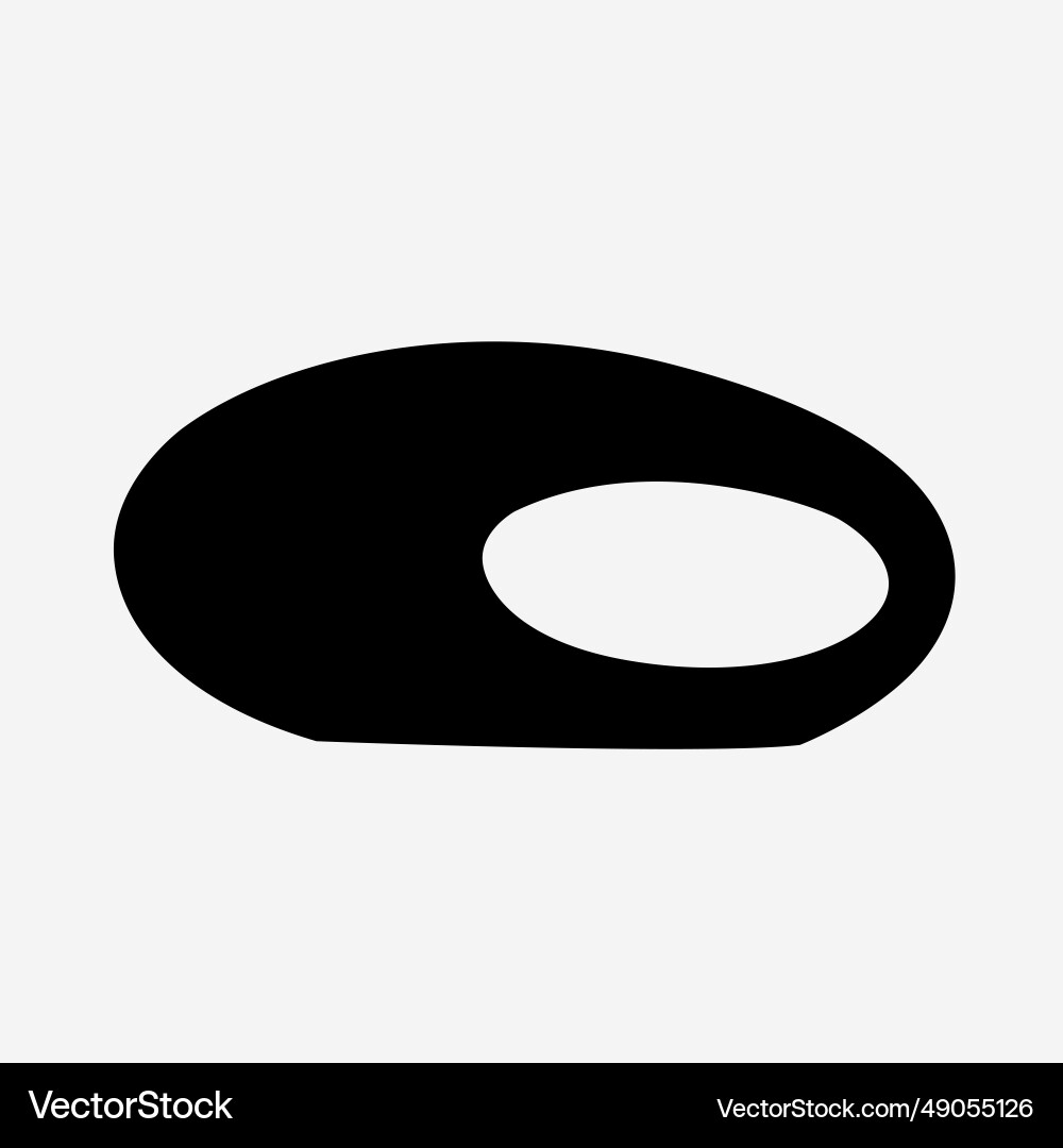 Museums dubai silhouette future museum icon Vector Image