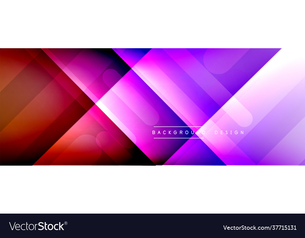 Dynamic lines abstract background 3d shadow Vector Image