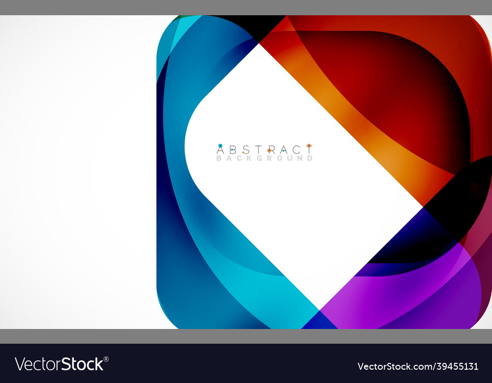 Minimal background abstract square shape Vector Image