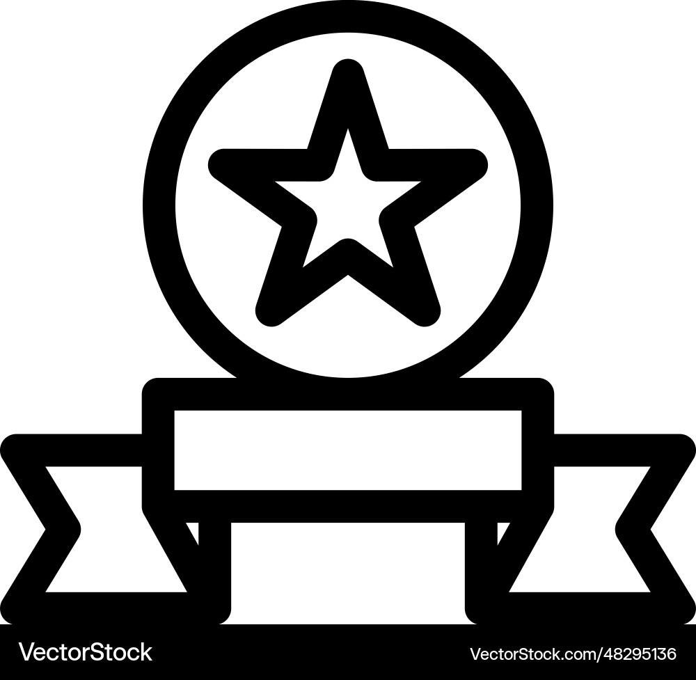 Badge icon Royalty Free Vector Image - VectorStock