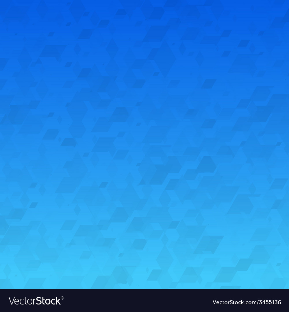 Bright Blue Geometric Triangles Pattern Royalty Free Vector