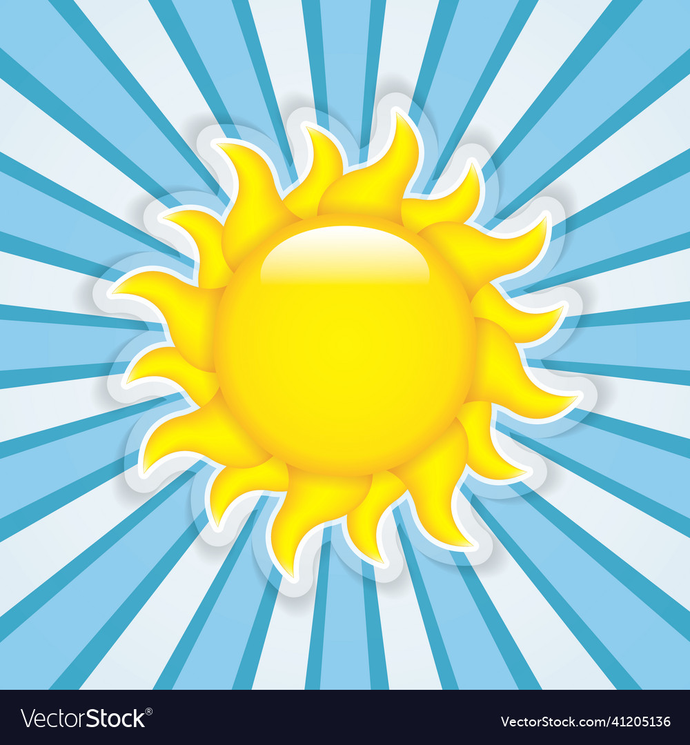 Sun Royalty Free Vector Image - VectorStock
