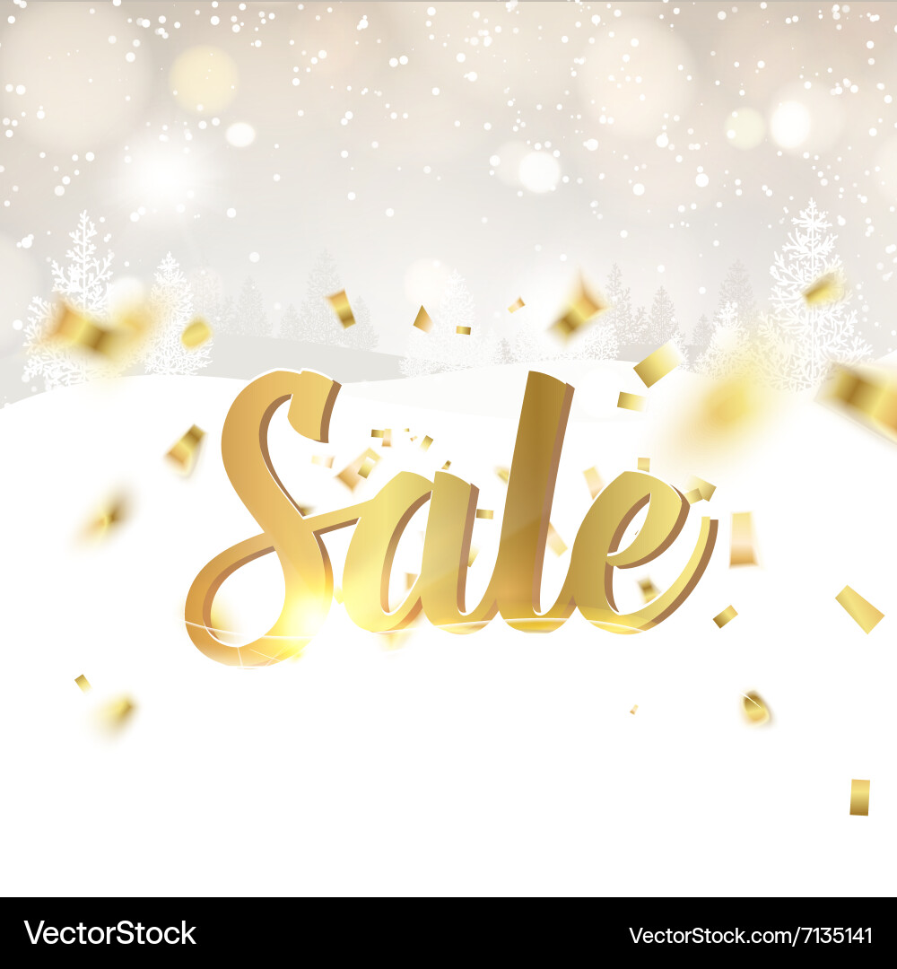 Happy sale card Royalty Free Vector Image - VectorStock