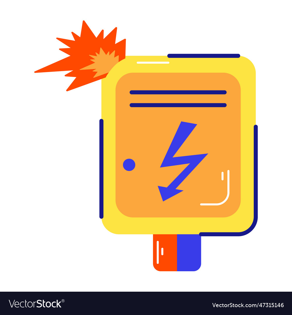 Panel box Royalty Free Vector Image - VectorStock