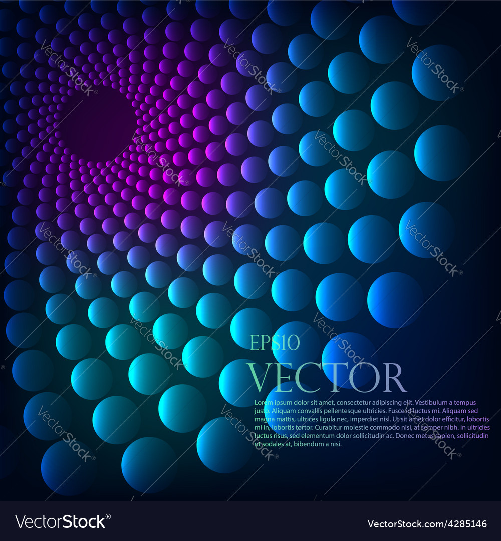 Rainbow vortex background Royalty Free Vector Image