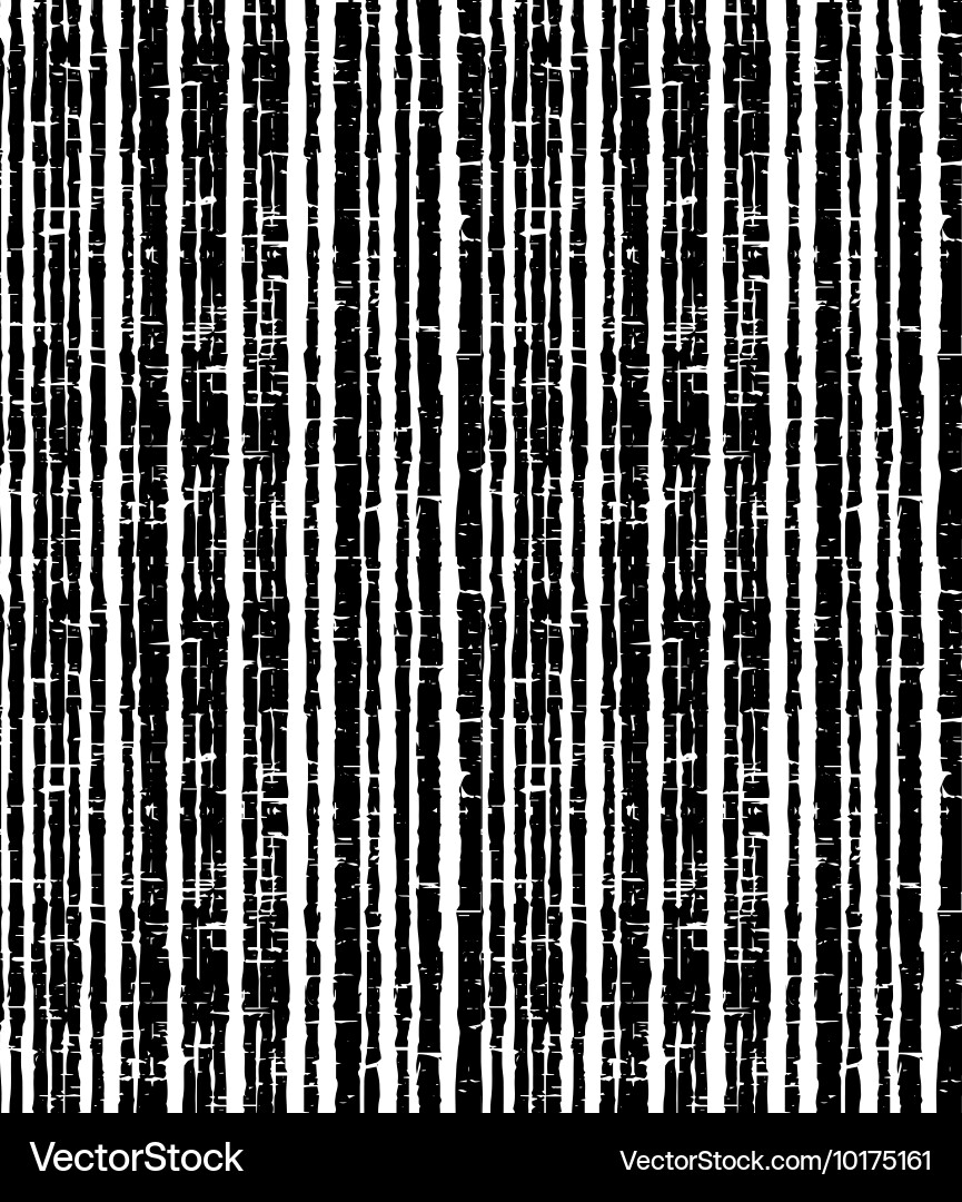Pattern of black grunge stripes vertical striped Vector Image