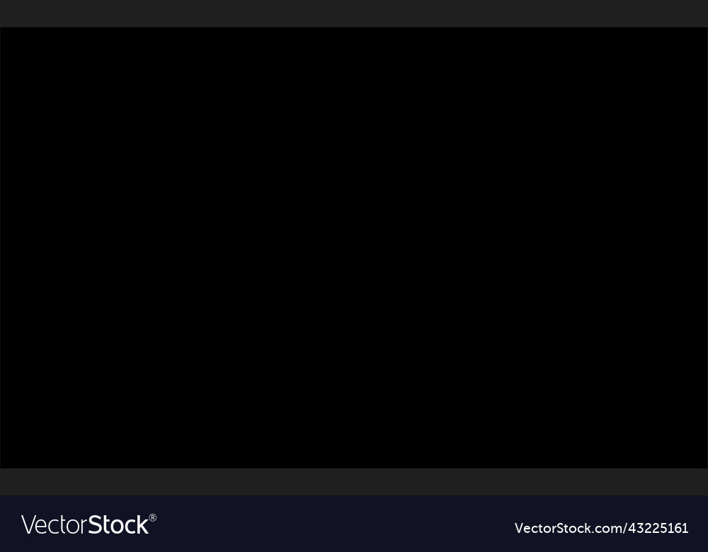 Solid black color background dark backdrop Vector Image