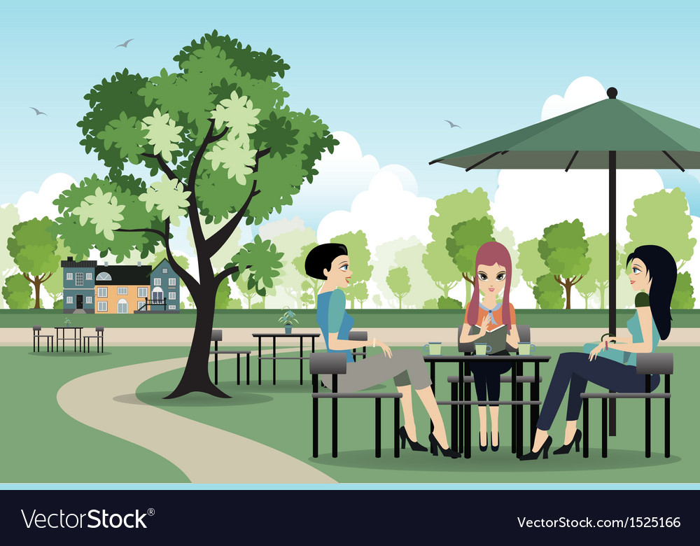 Cafe Royalty Free Vector Image - VectorStock
