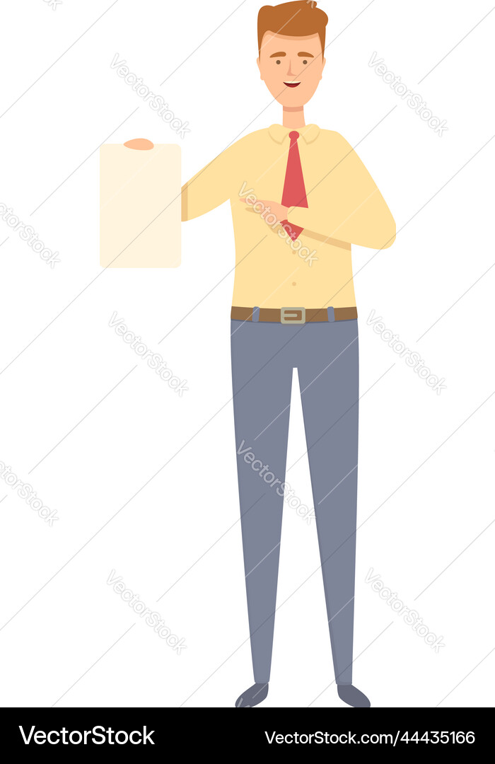 Check credit contract icon cartoon digital Vector Image