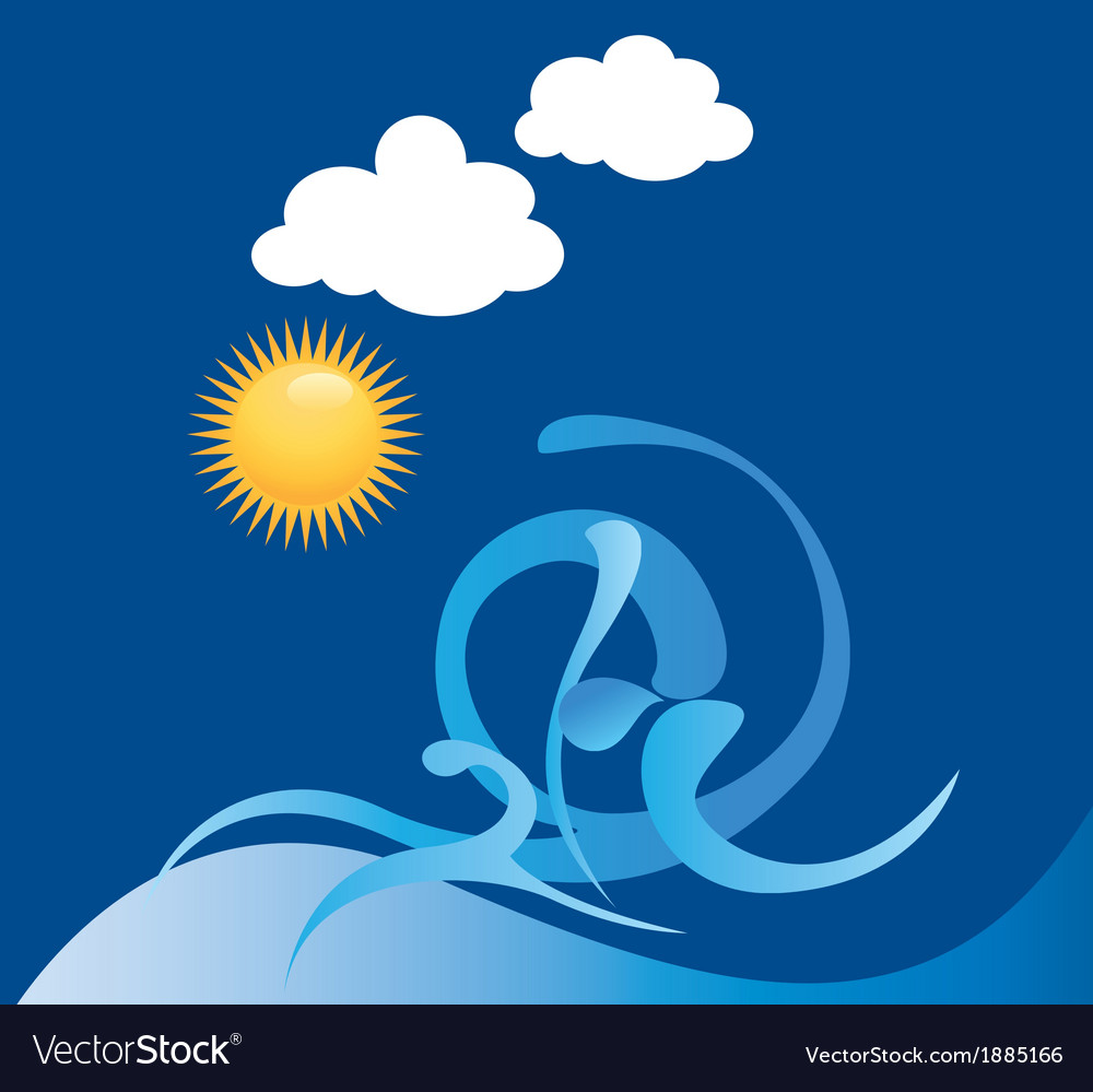 Wave3 Royalty Free Vector Image - VectorStock