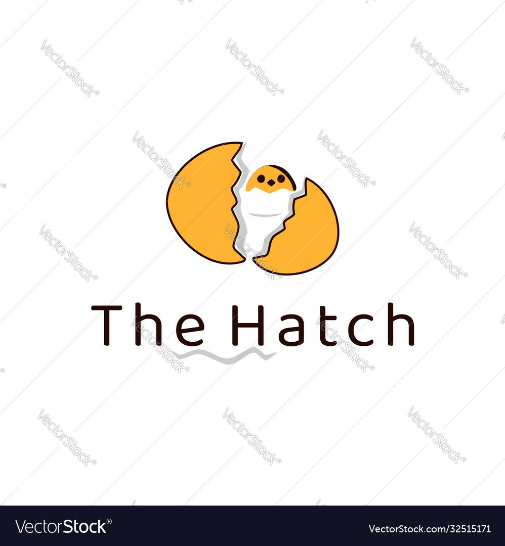 Hatching chick Royalty Free Vector Image - VectorStock