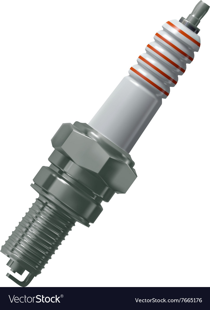 3D Spark Plug Model Royalty Free Vector Image - VectorStock