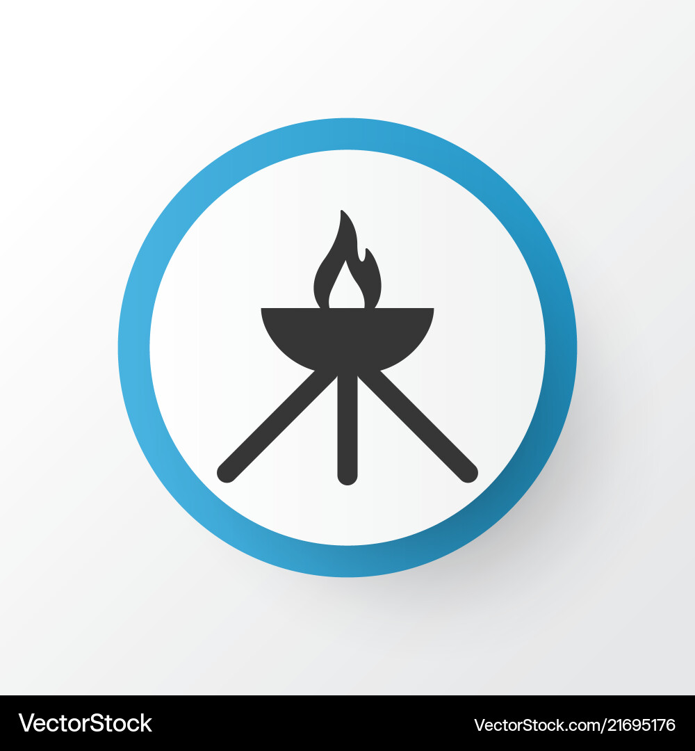 Grill icon symbol premium quality isolated Vector Image