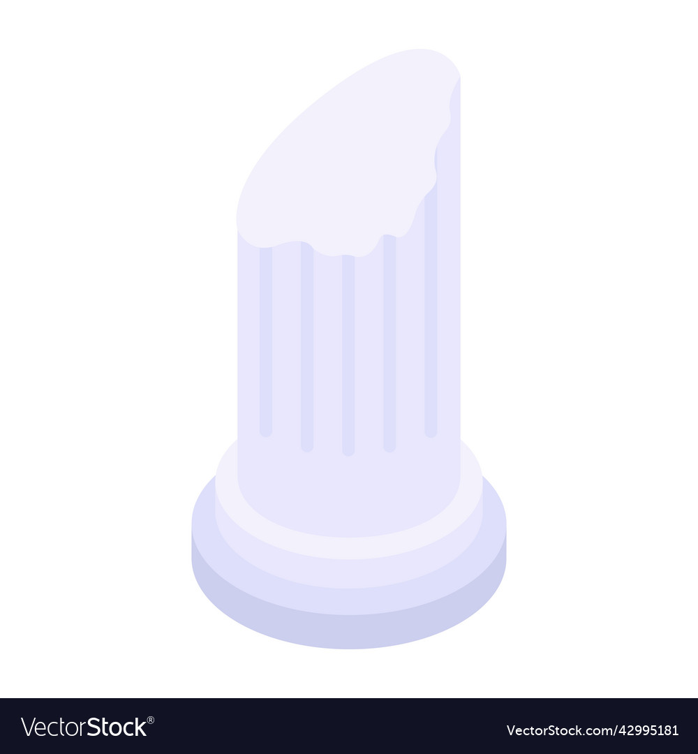 Column Royalty Free Vector Image - VectorStock