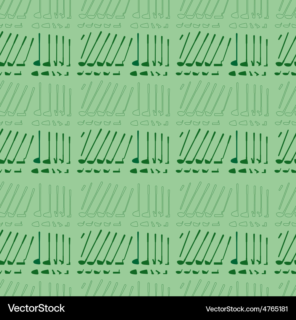 Golf sport clubs texture Royalty Free Vector Image