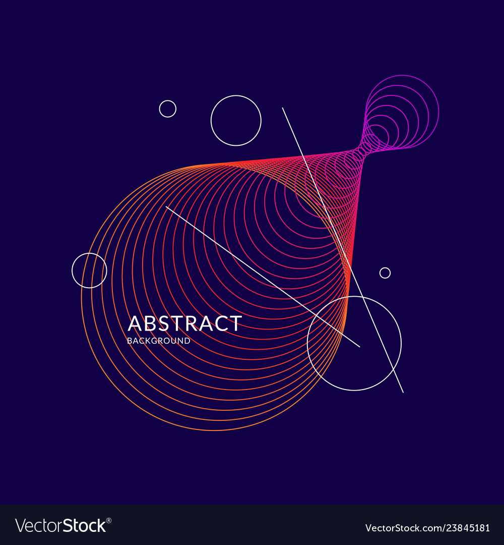 Modern abstract background with colored Royalty Free Vector