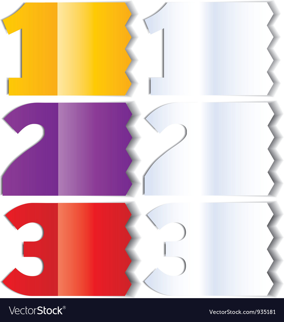 Numbers Royalty Free Vector Image - VectorStock