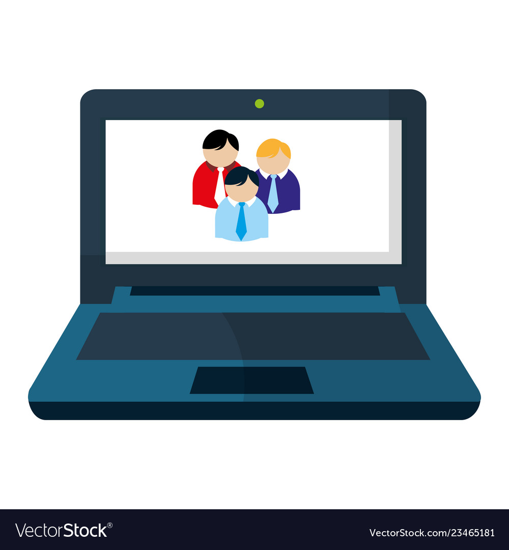Technology computing cartoon Royalty Free Vector Image