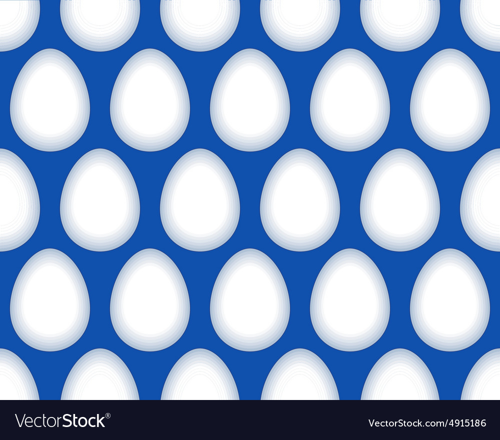 Egg pattern Royalty Free Vector Image - VectorStock