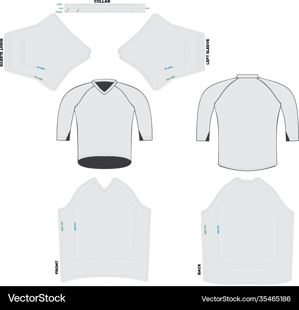 Trail jersey sleeve mock ups and artworks patterns
