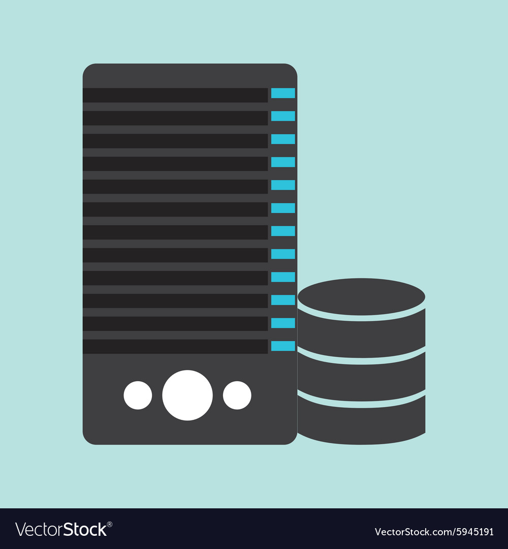 Data center Royalty Free Vector Image - VectorStock