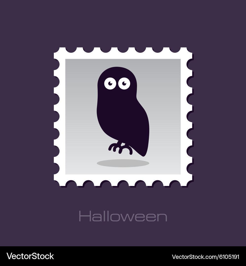 Halloween stamp Royalty Free Vector Image - VectorStock