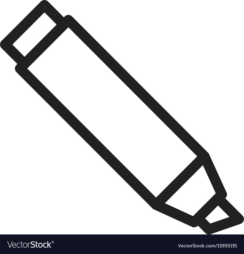 Marker Royalty Free Vector Image - VectorStock