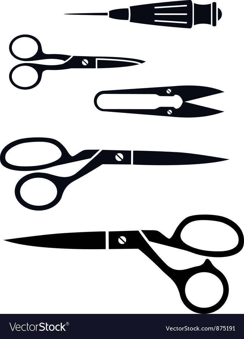 Scissors Royalty Free Vector Image - VectorStock