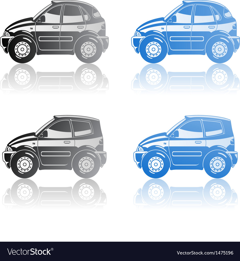 Hatchback Royalty Free Vector Image - VectorStock